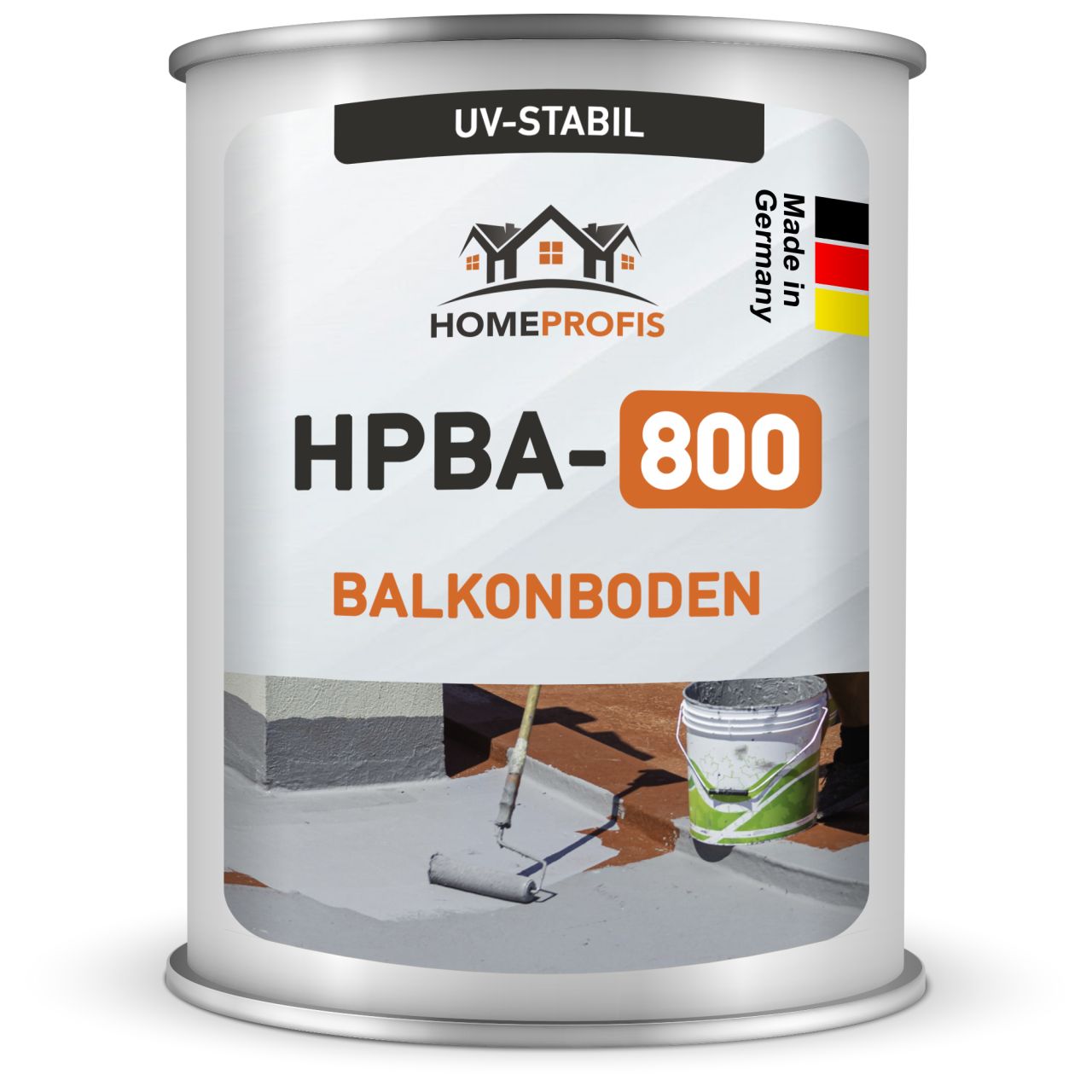 Home Profis HPBA-800 1K Bodenfarbe - Für Außenbereiche in Matt, UV-Stabil